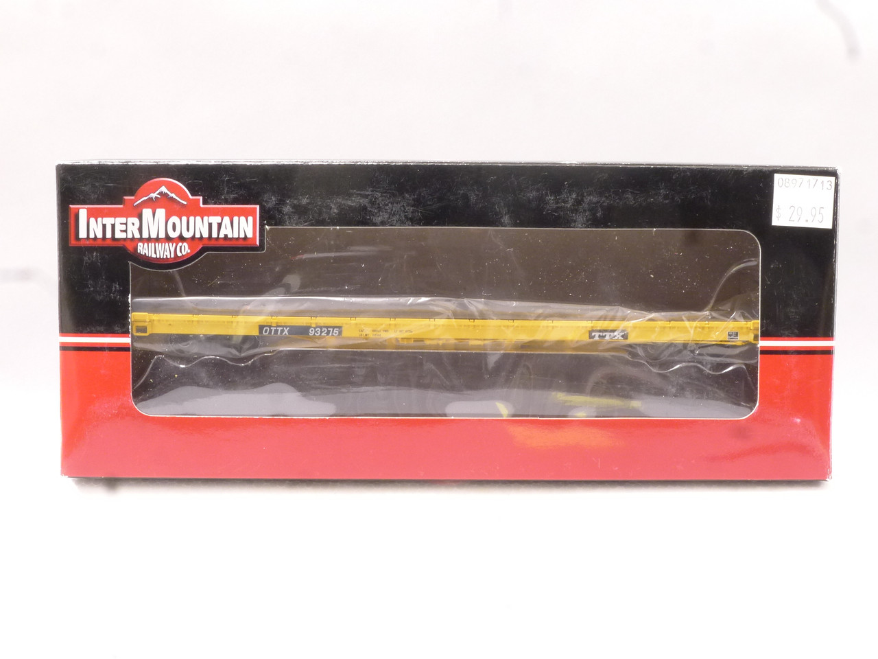 InterMountain HO Flat Car 46412-11 TTX Wood Deck #93275 - Trains And ...