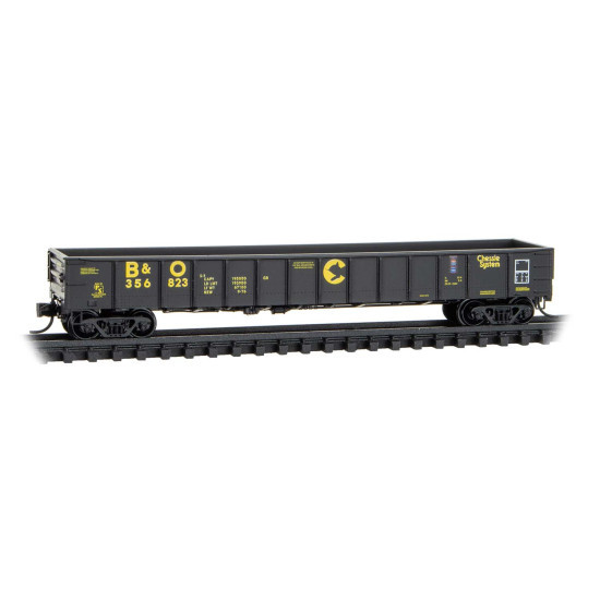 Microtrains N 10500790 50' Steel Side Gondola Chessie System Baltimore ...