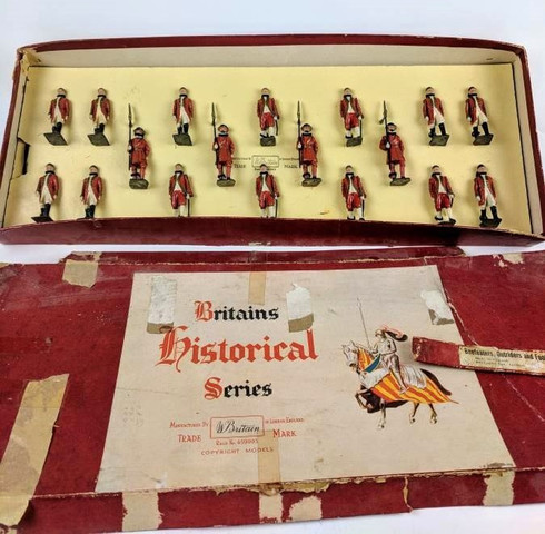 WBritain Historical Set 1475 Beefeaters Outriders And Footmen - Trains ...