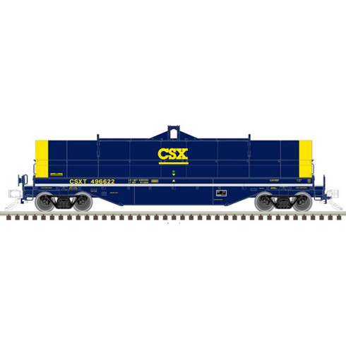 Atlas Trains 50004876 N 42ft Coil Steel Car with Fishbelly Side Sill ...
