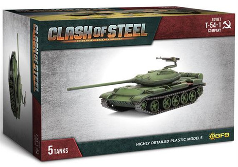 Clash Of Steel: Soviet T54-1 Company Tank 15mm - Trains And Toy Soldiers