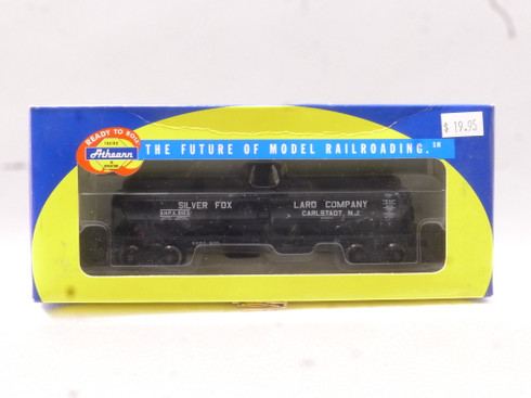 Athearn HO 73180 Silver Fox Lard Co. Single Dome Tank Car #9123 ...