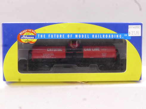 Athearn HO 7303 Crystal Car Line Single Dome Tank Car #279 - Trains And ...