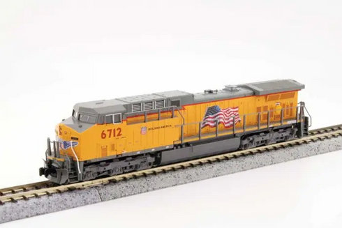 Kato 1767039 N Scale GE AC4400CW Low Numberboards Union Pacific #6712 ...