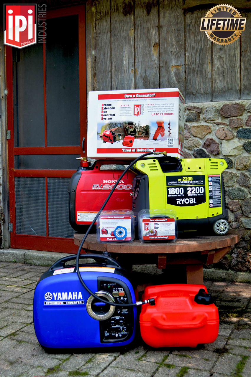 Extended Run Generator Fuel System with 6 Gallon Fuel Tank - IPI ...