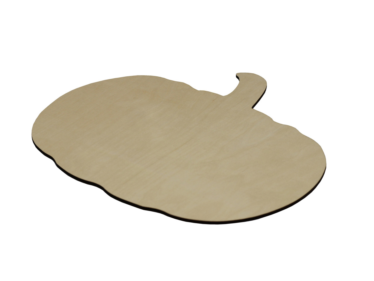 Large 12 Inch Wood Pumpkin Cutout Shapes, 12 x 10.5 Inch DIY Ready to ...