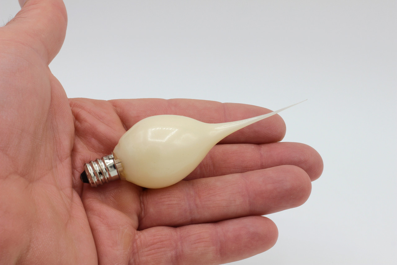 25 Pack - Country Style Silicone Dipped Candle Light Bulbs ~ 5 Watt ...