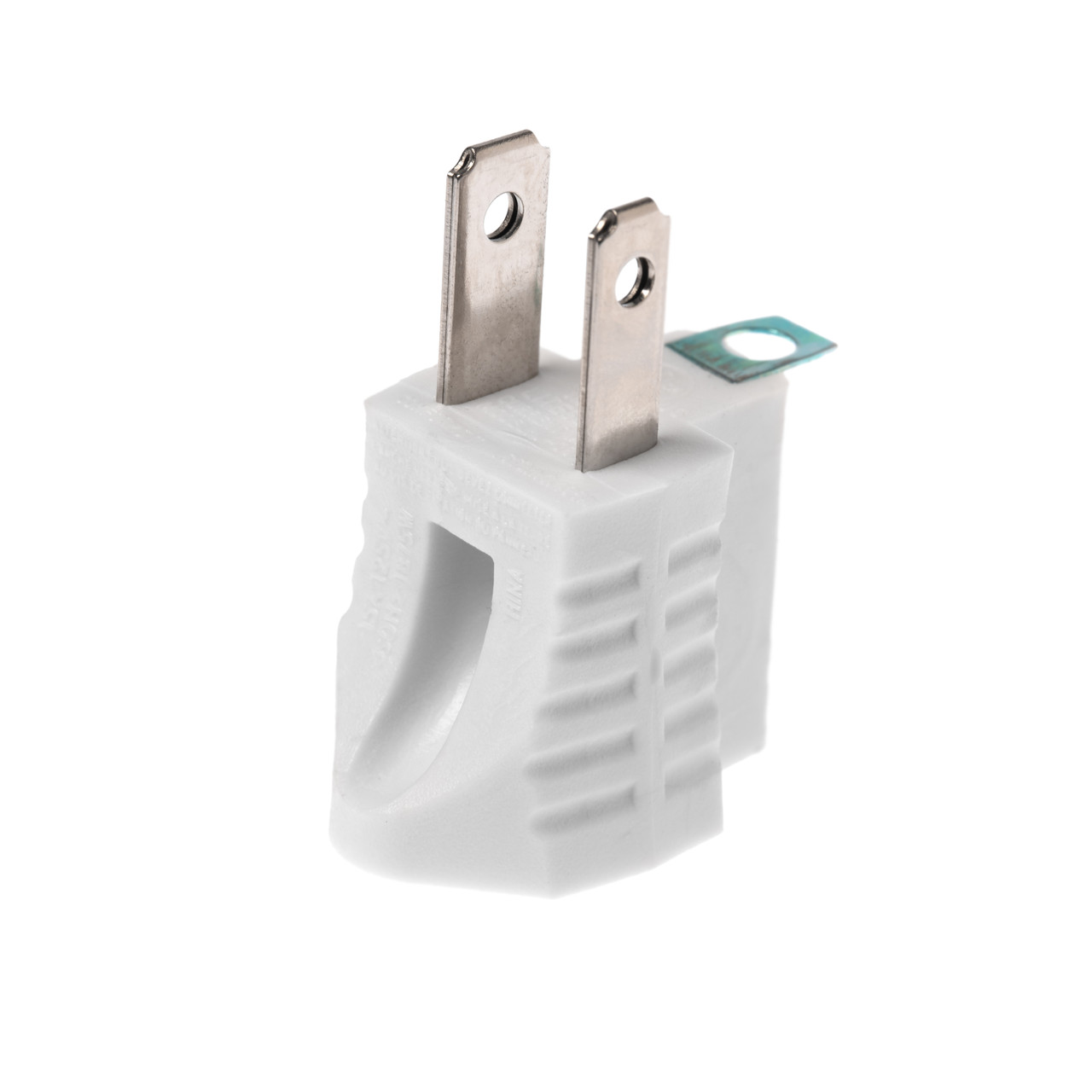 2 Prong to 3 Prong Grounded Outlet Converter Adapter with Polarized ...