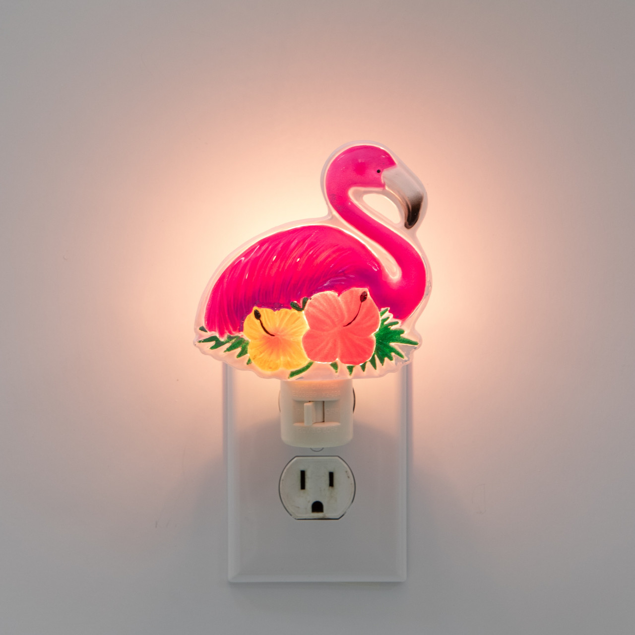 Tropical Flamingo Night Light - Includes 5W C7 and Rotational Socket ...