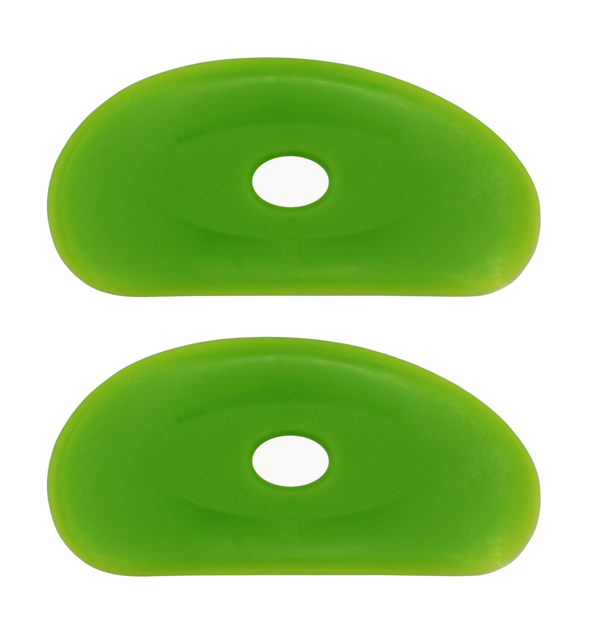 2 Pack of Medium Firm Silicone Pottery Rib | Ceramic Sculpting Tool for ...