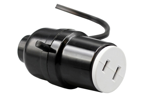 Polarized E26 Base Light Bulb Socket Plug – Convert Any E26 Socket into ...