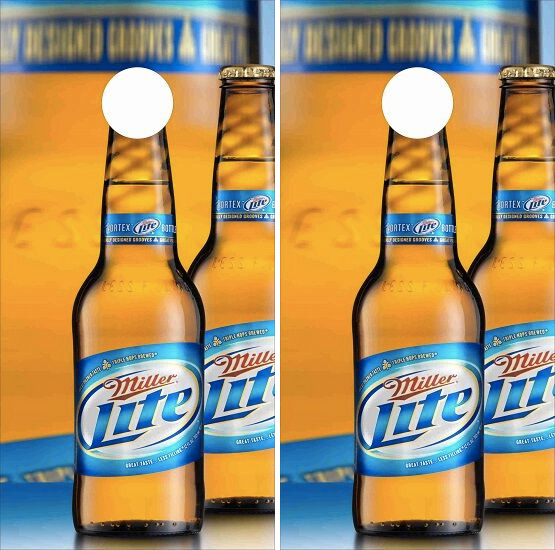 Miller Lite Cornhole Wraps - Set of 2 - Custom Cornhole, LLC