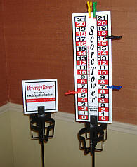 ScoreTower/Drinkholder Combo - Custom Cornhole, LLC
