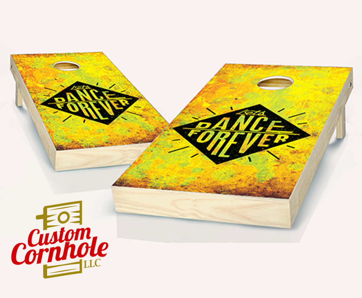 Dance Forever Cornhole Set with Bags - Custom Cornhole, LLC