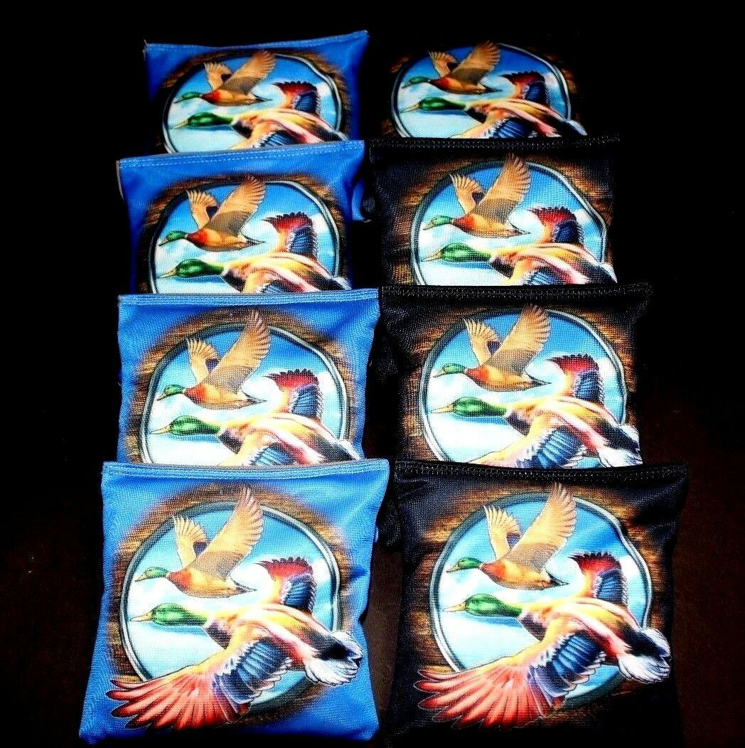 Ducks Fly Together Cornhole Bags - Set of 8 - Custom Cornhole, LLC