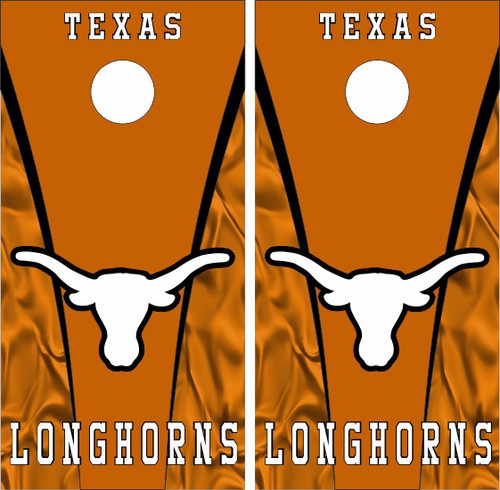 Texas Longhorns Version 8 Cornhole Set with Bags - Custom Cornhole, LLC
