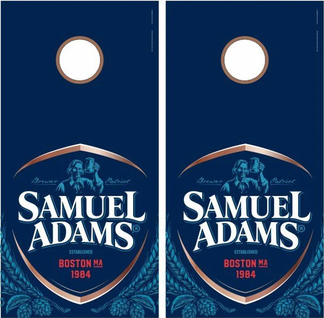Samuel Adams Cornhole Set with Bags - Custom Cornhole, LLC