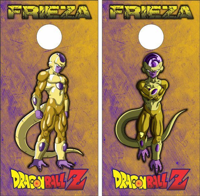Dragon Ball Z Version 3 Cornhole Set with Bags - Custom Cornhole, LLC
