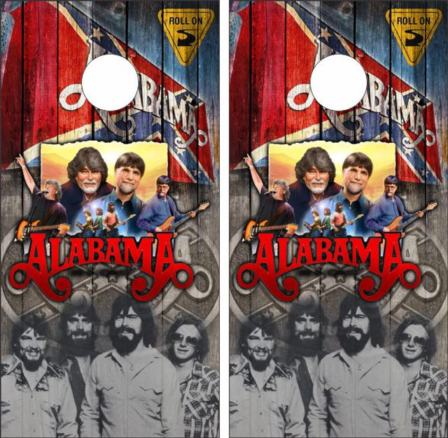 Alabama Country Music Cornhole Set with Bags - Custom Cornhole, LLC