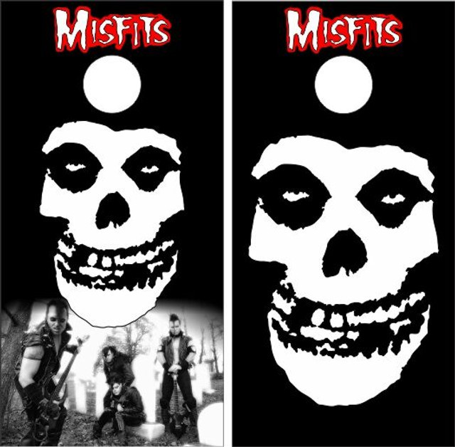 Misfits Cornhole Set with Bags - Custom Cornhole, LLC