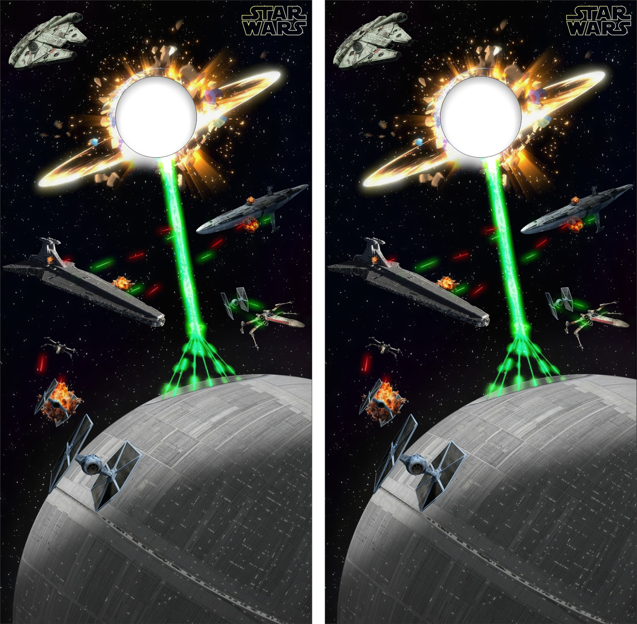 Star Wars Version 13 Cornhole Set with Bags - Custom Cornhole, LLC