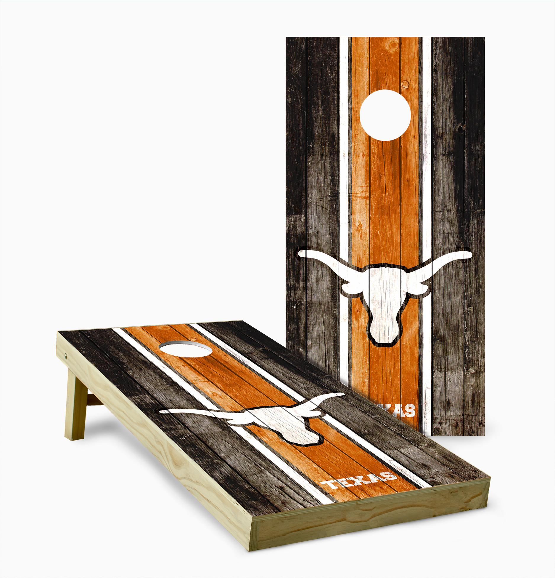 Texas Longhorns Version 7 Cornhole Set with Bags - Custom Cornhole, LLC
