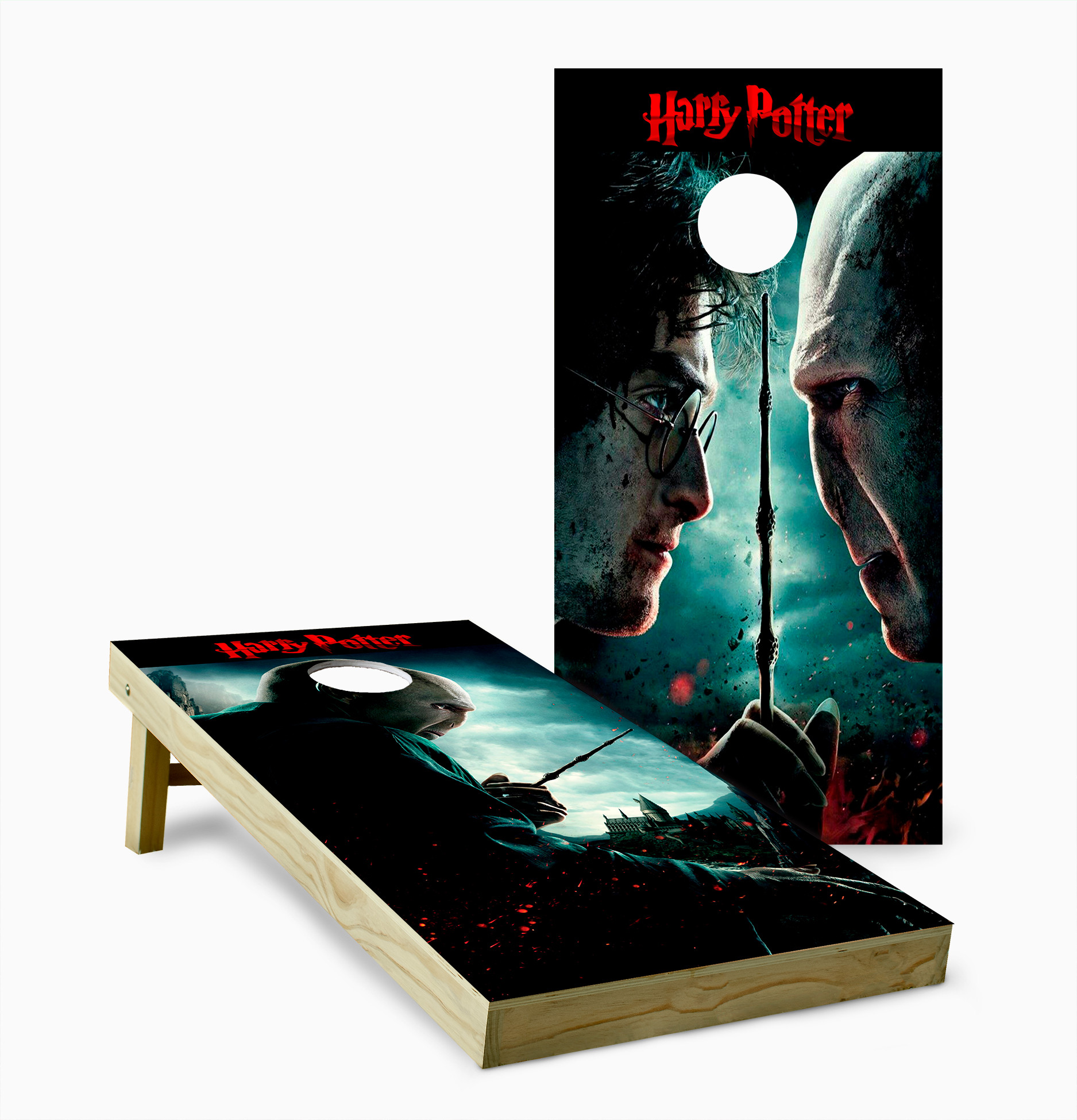 Harry Potter Version 15 Cornhole Set with Bags - Custom Cornhole, LLC