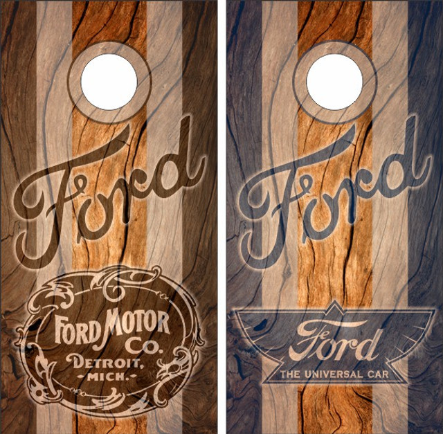 Ford Motor Company Version 2 Cornhole Set with Bags - Custom Cornhole, LLC