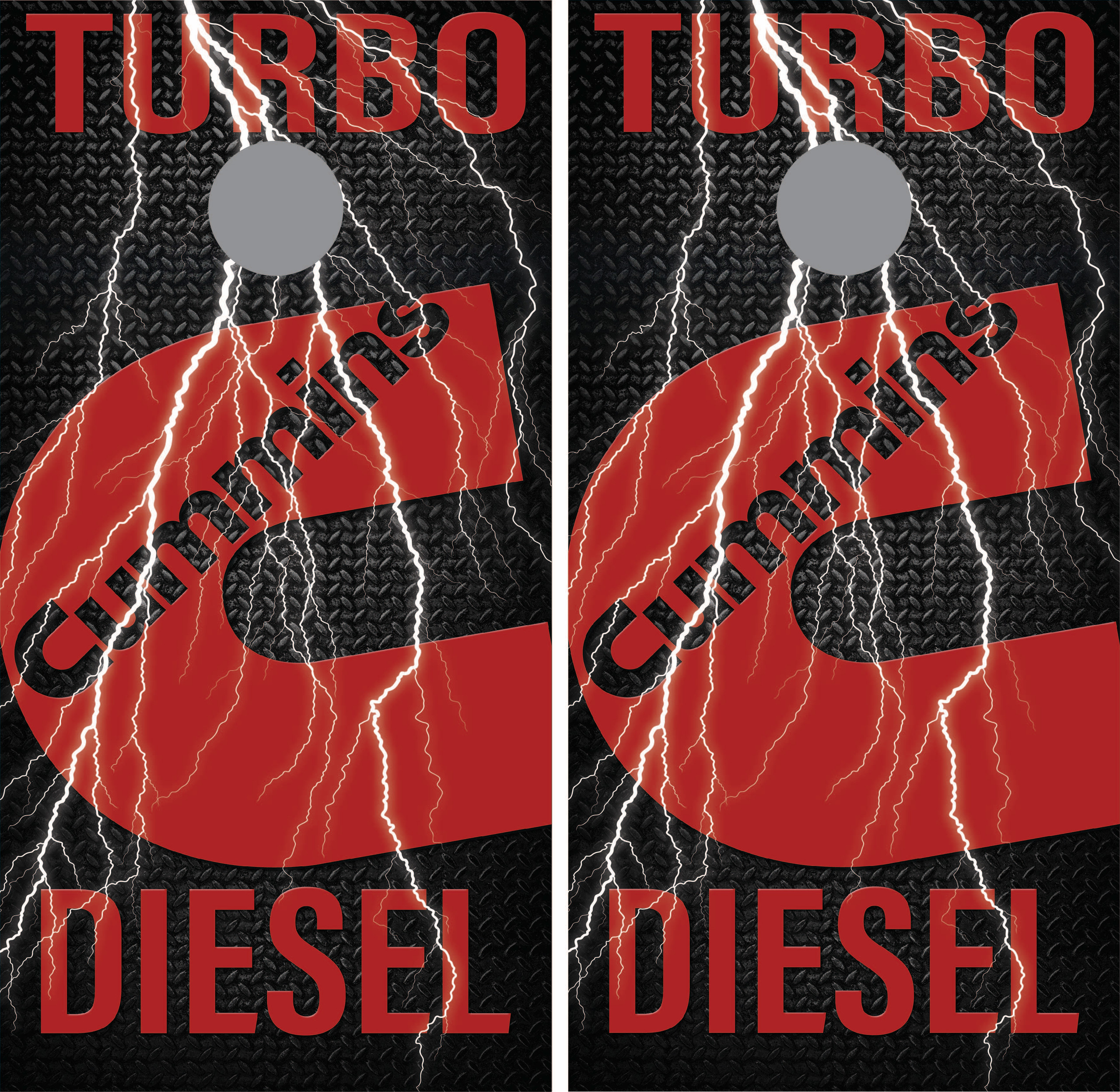 Kenworth and Peterbilt Cornhole Wraps - Set of 2 - Custom Cornhole, LLC