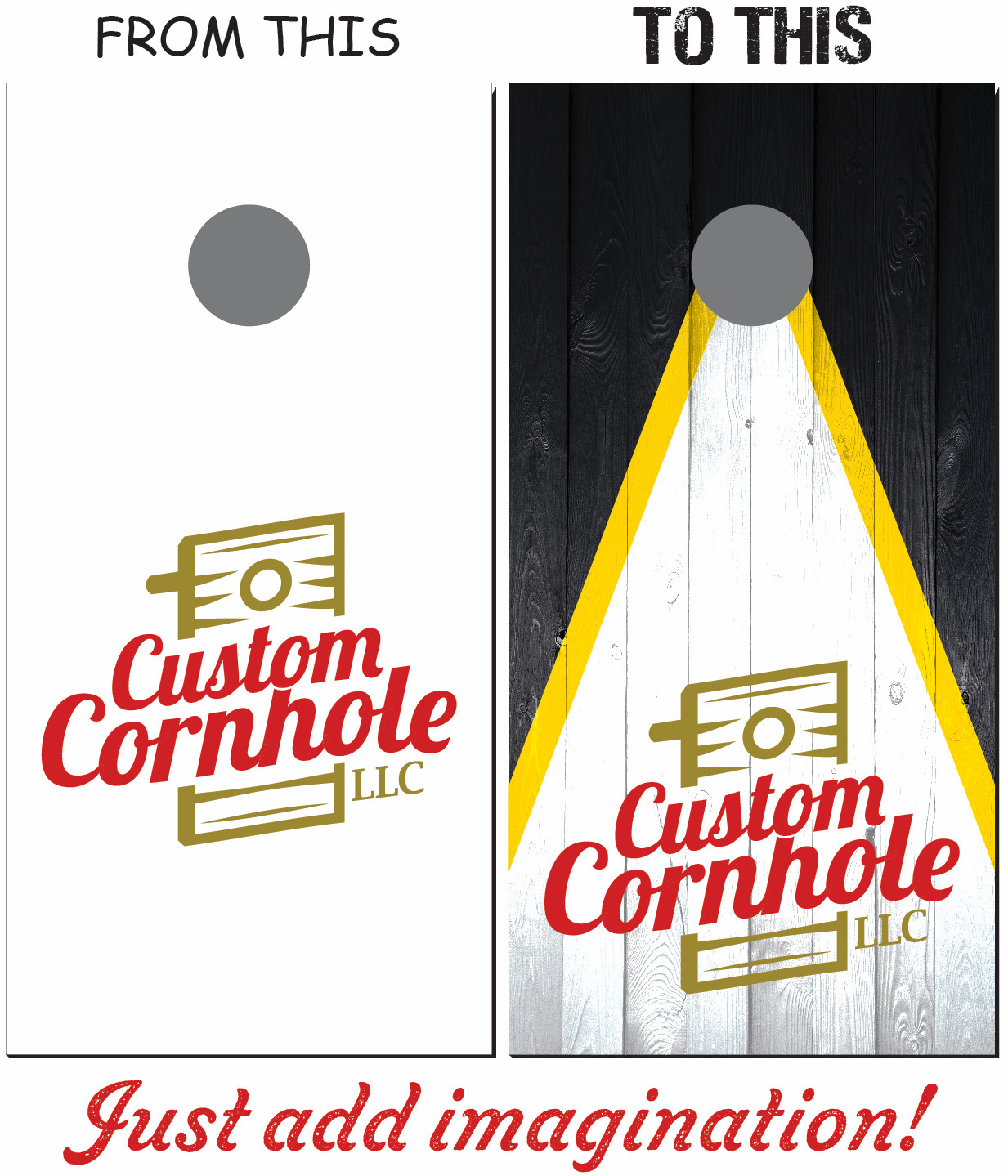 Customized Cornhole | Cornhole Board Design | Custom Cornhole, LLC