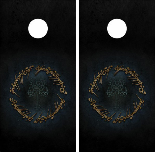 The Lord Of The Rings Cornhole Set with Bags - Custom Cornhole, LLC