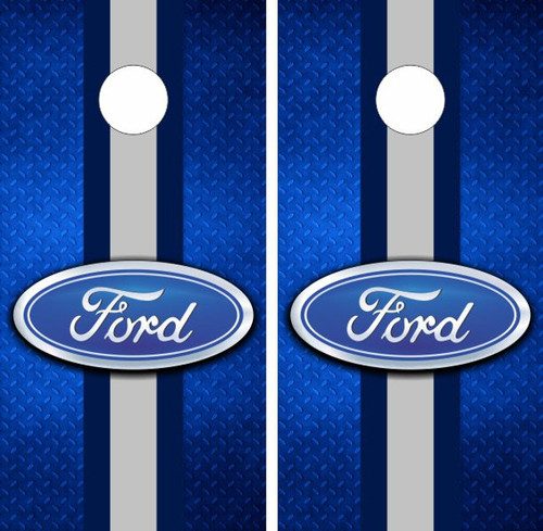 Ford Cornhole Set with Bags - Custom Cornhole, LLC