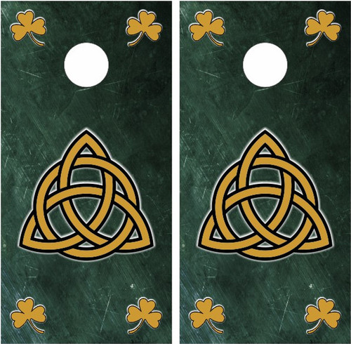 Celtic Trinity Version 2 Cornhole Set with Bags - Custom Cornhole, LLC