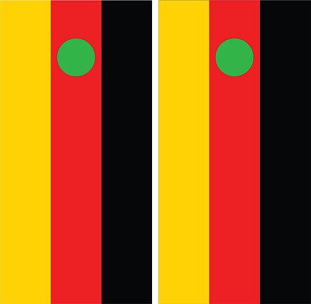 German Flag Cornhole Wraps - Set of 2 - Custom Cornhole, LLC