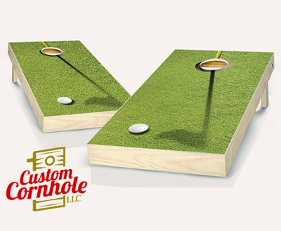 Golf Version 2 Cornhole Set with Bags - Custom Cornhole, LLC