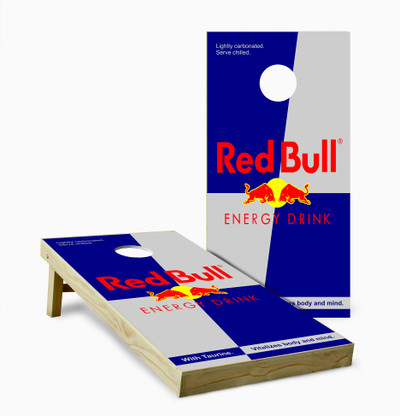 Red Bull Cornhole Set with Bags - Custom Cornhole, LLC