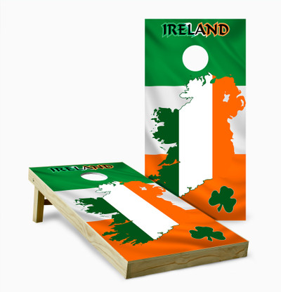 Ireland Cornhole Set with Bags - Custom Cornhole, LLC