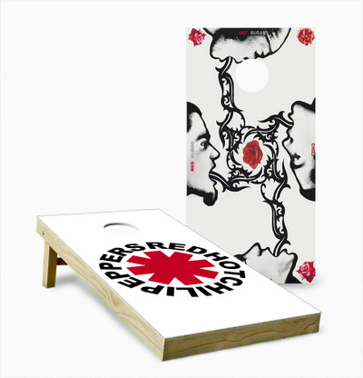 Red Hot Chili Peppers Cornhole Set with Bags - Custom Cornhole, LLC