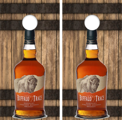 Buffalo Trace Whiskey Version 2 Cornhole Wraps - Set of 2 - Custom ...