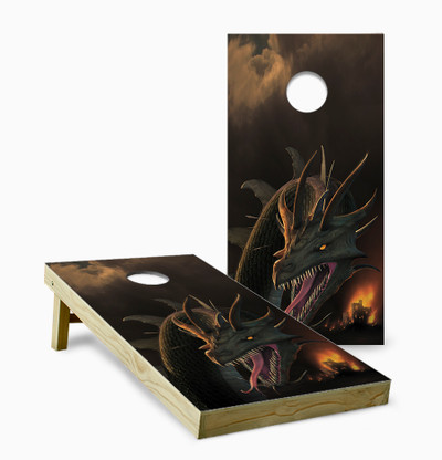 Dragon Annihilation Cornhole Set with Bags - Custom Cornhole, LLC