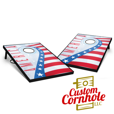 Tailgate USA Shooting Star Cornhole Set with Bags - Custom Cornhole, LLC