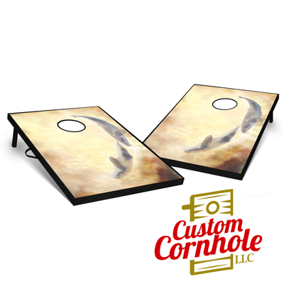 Tailgate Whale Be Friends Forever Cornhole Set with Bags - Custom ...