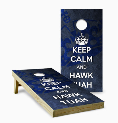 Hawk Tuah Cornhole Set with Bags - Custom Cornhole, LLC