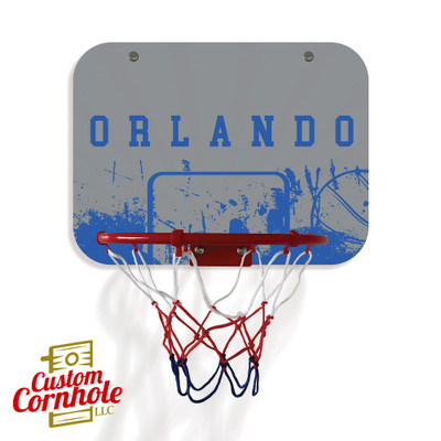 Orlando Magic Mini Basketball Hoop - Custom Cornhole, LLC