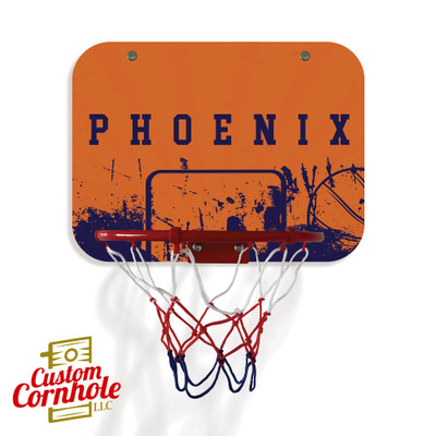 Phoenix Suns Mini Basketball Hoop - Custom Cornhole, LLC