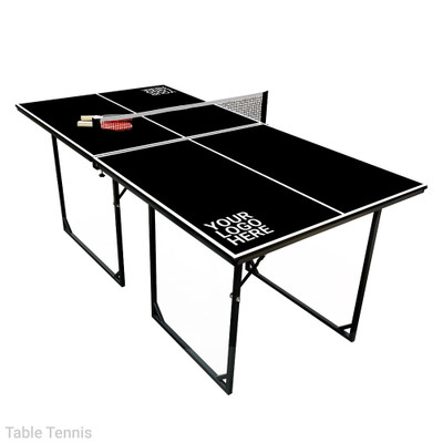 Fully Custom Table Tennis | Branded Ping Pong Table with Logo
