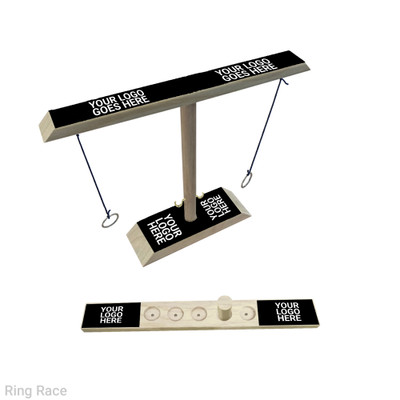 Custom Ring Race Game – Branded Ring Toss Challenge for Events & Promotions