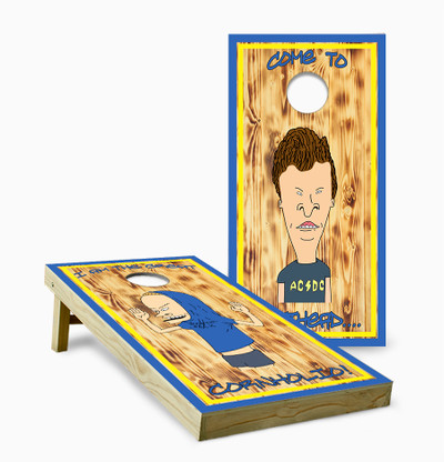 Beavis and Butthead Cornhole Set Version 8 – Regulation Boards with ...