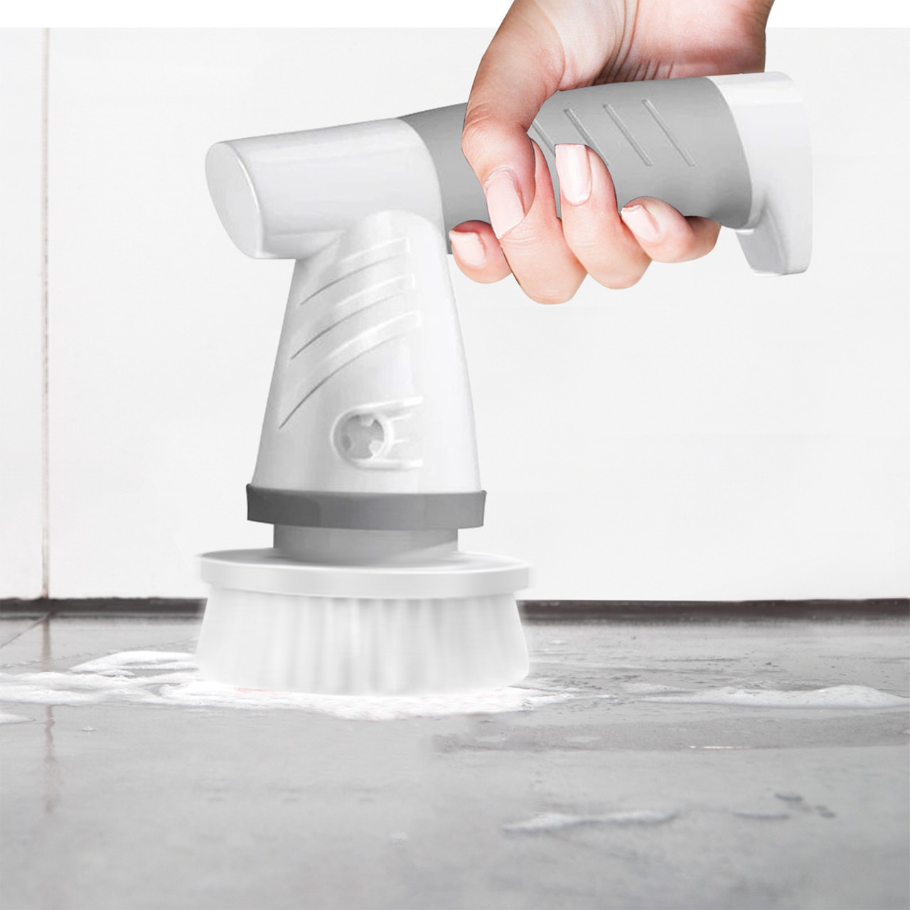 Handheld Electric Spin Scrubber with 4 Attachments - DailySteals