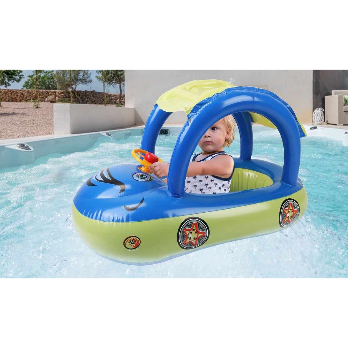 CoolWorld Inflatable Baby Swimming Boat - DailySteals